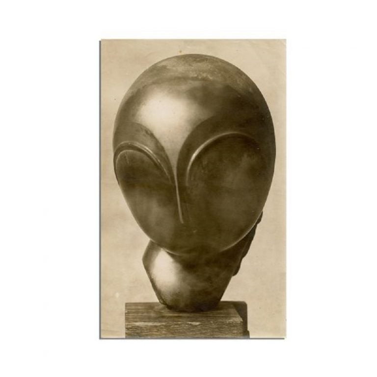 Portretul domnișoarei Pogany, fotografie de Brâncuși, a stabilit un ...