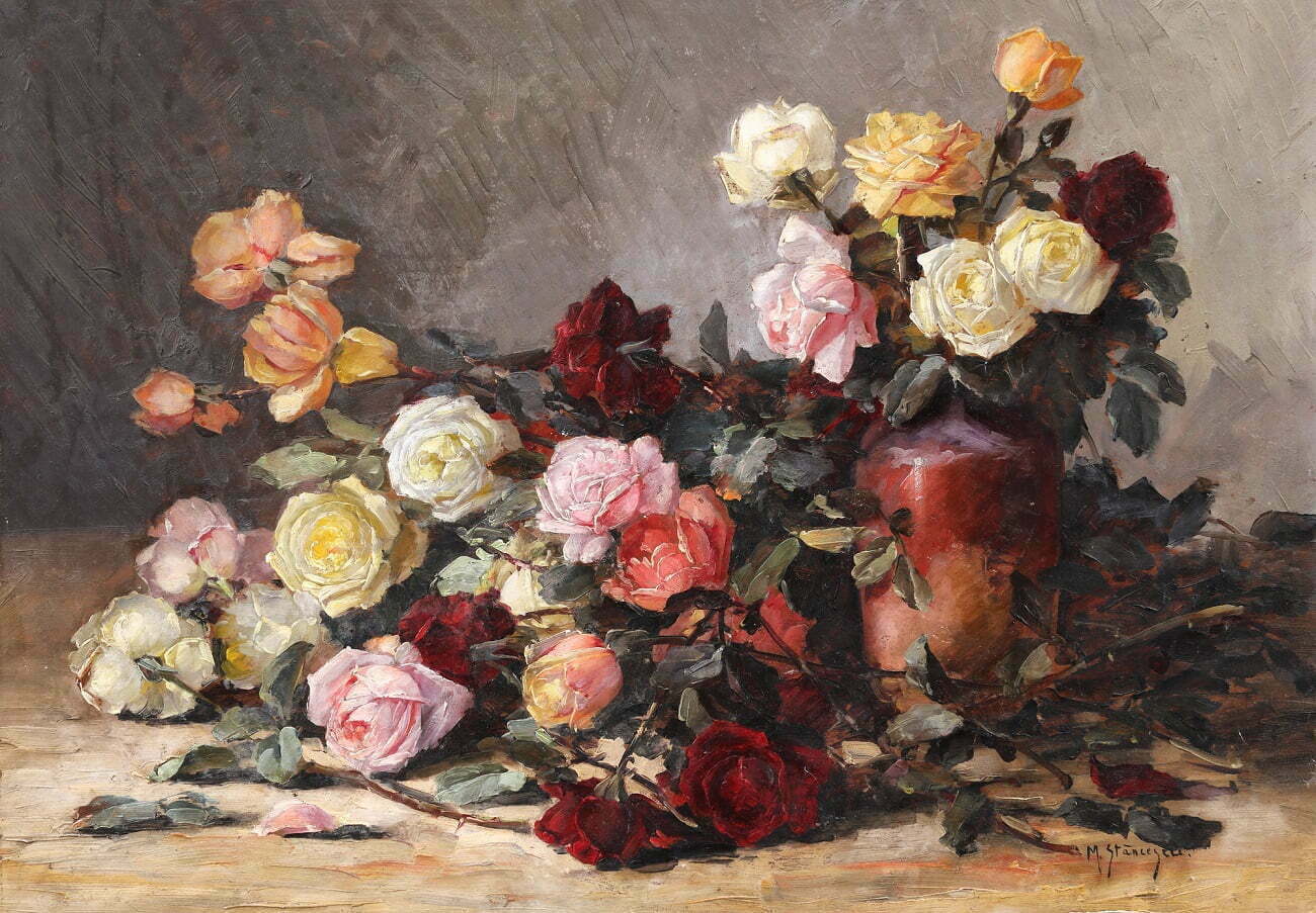 Picturi de Ion Musceleanu, Francisc Gall, Elena Müller-Stăncescu și ...