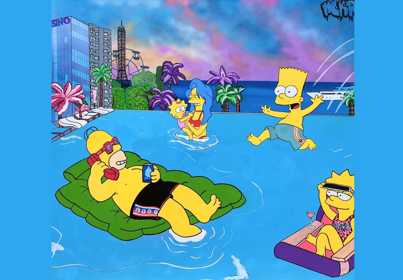 „Simpson’s Summer”, de Marc, la Galeria Rotenberg-Uzunov - Curatorial