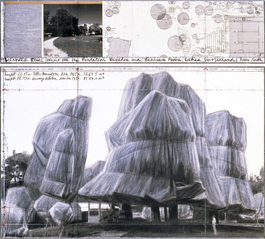 Un sfert de secol de la „Wrapped Trees” al lui Christo și Jeanne-Claude ...